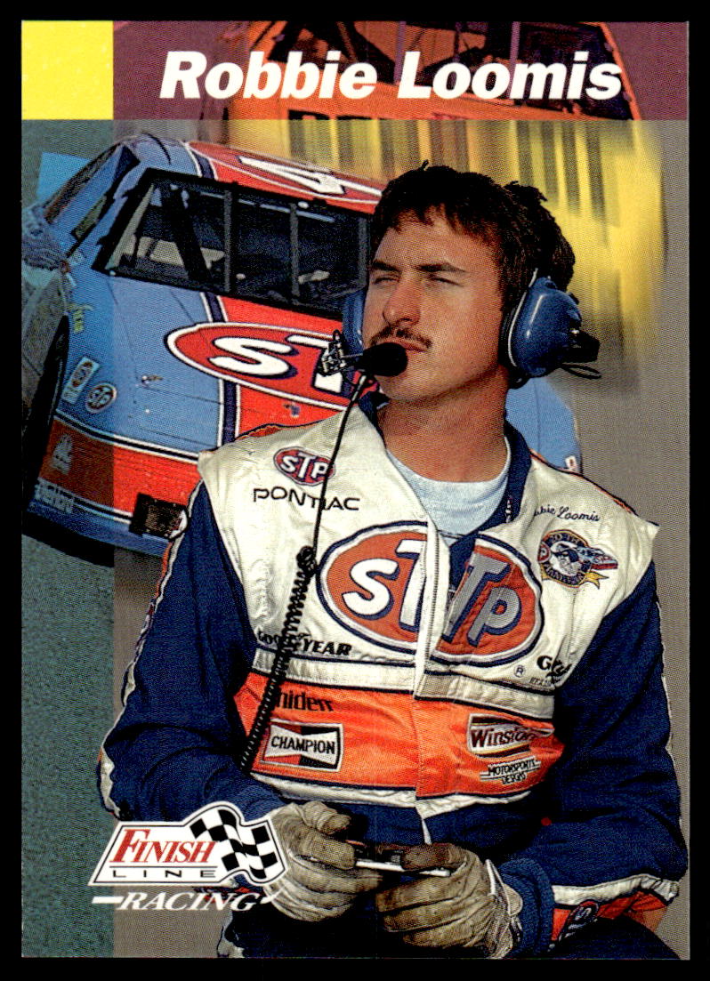 Robbie Loomis 1993 Pro Set Finish Line Racing # 129 Base — Collectible ...