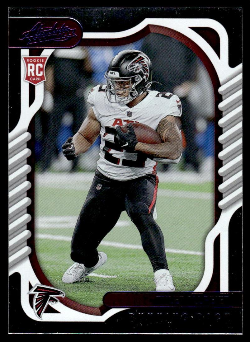 Tyler Allgeier 2022 Panini Absolute Football # 198 RC Blue Atlanta Fal ...