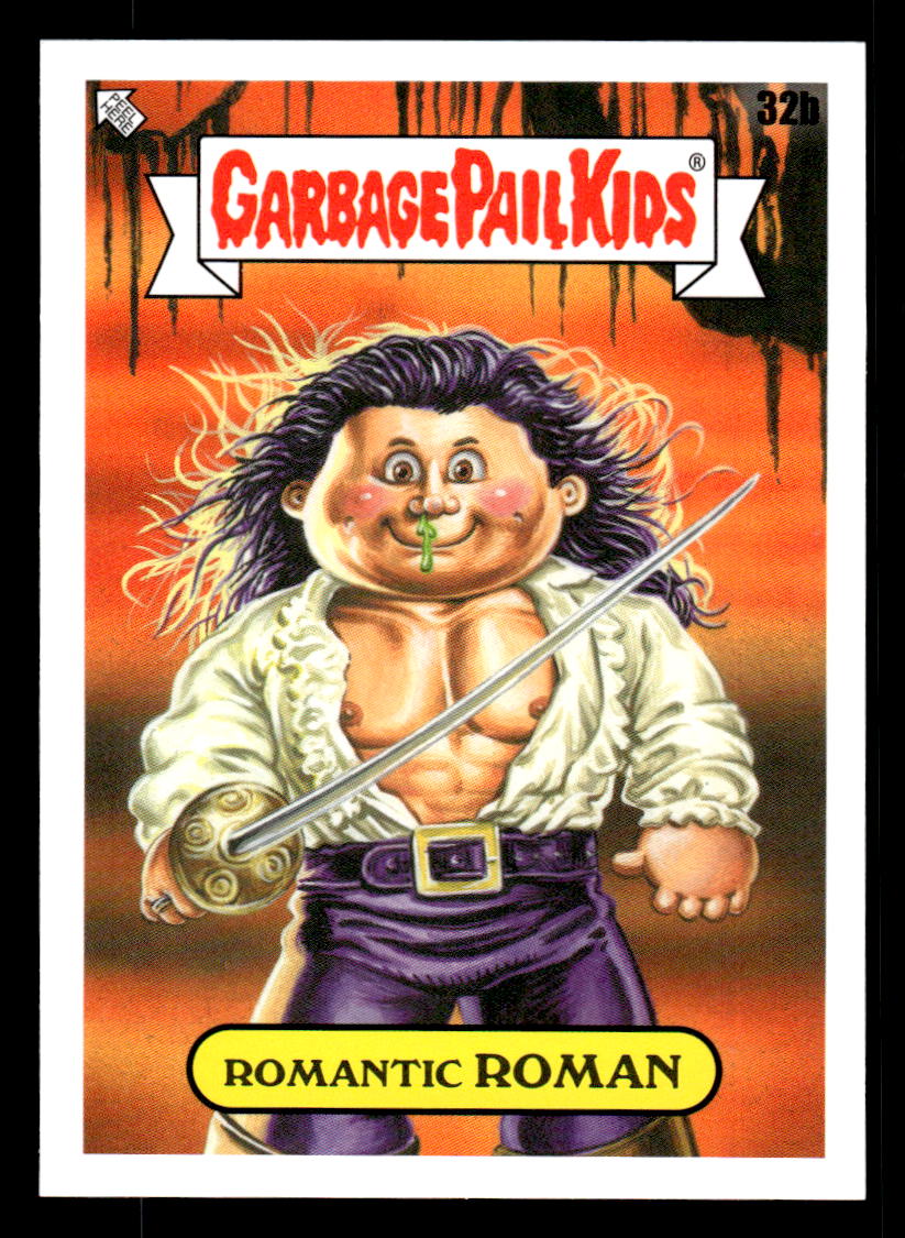 2022 Topps Garbage Pail Kids Bookworms Romantic ROMAN # 32b Base ...