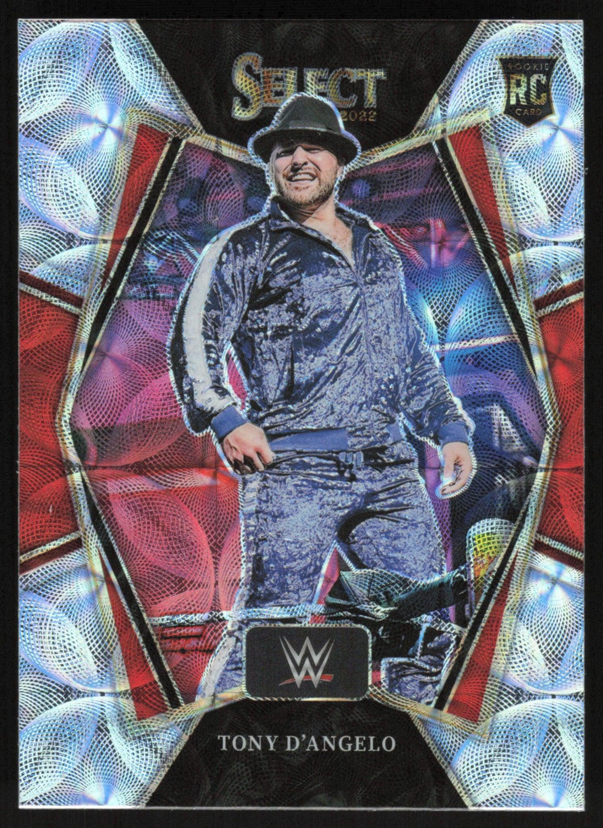 Tony D'Angelo 2022 Panini Select WWE # 182 RC Premier Level Scope Priz ...